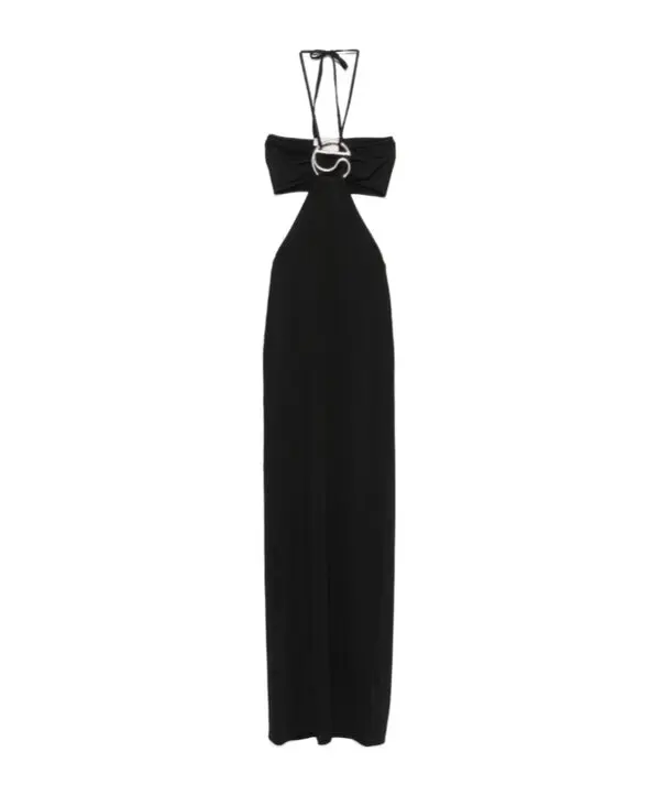 Coperni Knitted Halterneck Maxi Dress