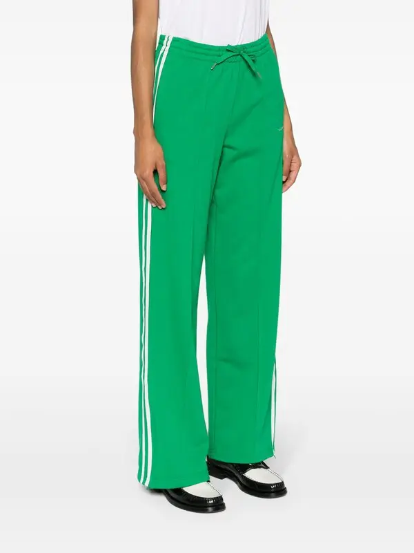 P.a.r.o.s.h Logo Embroidered Straight Leg Trousers - Green