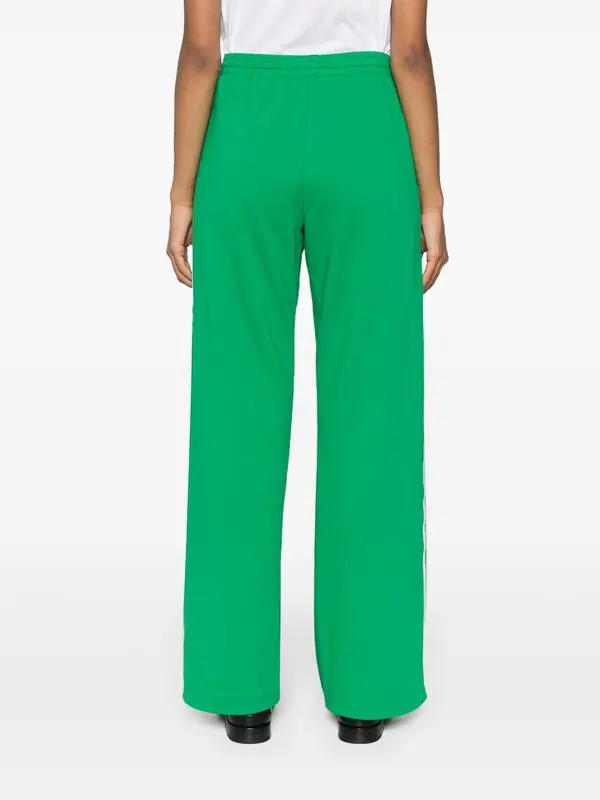 P.a.r.o.s.h Logo Embroidered Straight Leg Trousers - Green