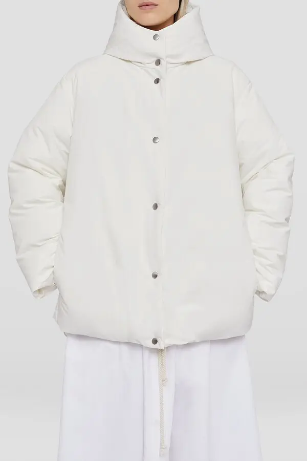 JIL SANDER Hooded Down Jacket