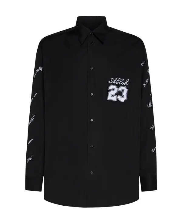 Off-White Buttoned Long-sleeved Shirt