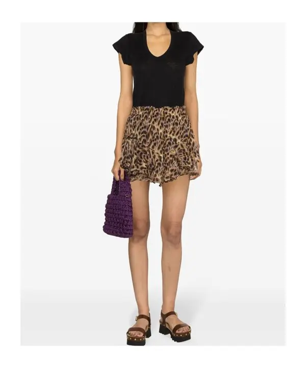Isabel Marant Étoile Zankou V-neck T-shirt - Black