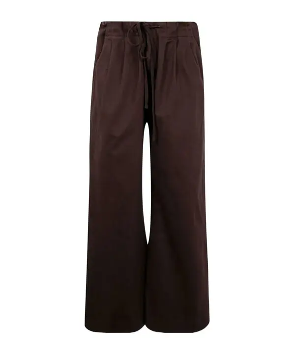 ENTIRE STUDIOS Cinch Wide-leg Trousers - Toast