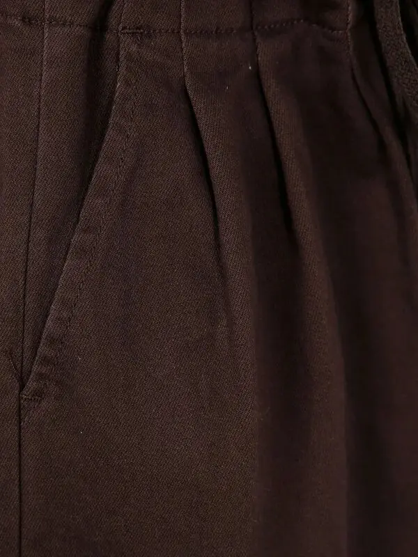 ENTIRE STUDIOS Cinch Wide-leg Trousers - Toast