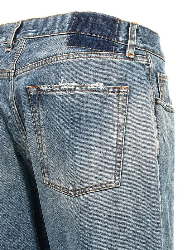 MAISON MARGIELA Distressed Denim Trousers - No
