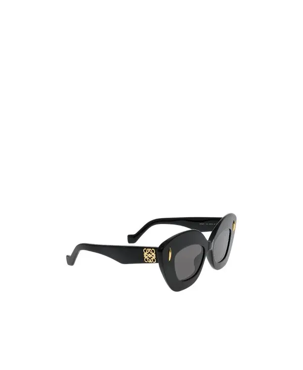 Loewe Cat Eye Frame Sunglasses - Black