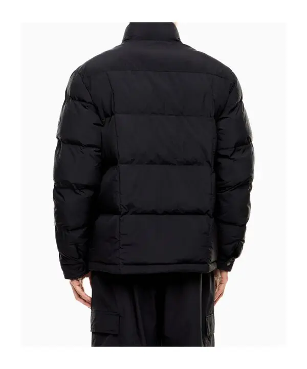 EA7 Long-sleeve Padded Jacket With Stand Collar