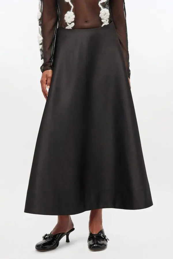 GANNI Midi Skirt