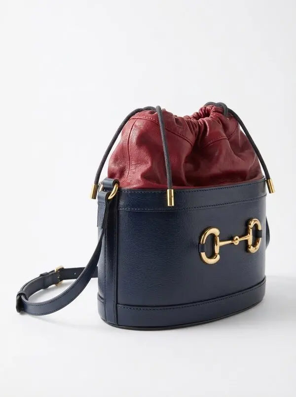 Gucci 1955 Horsebit Shoulder Bag - Black