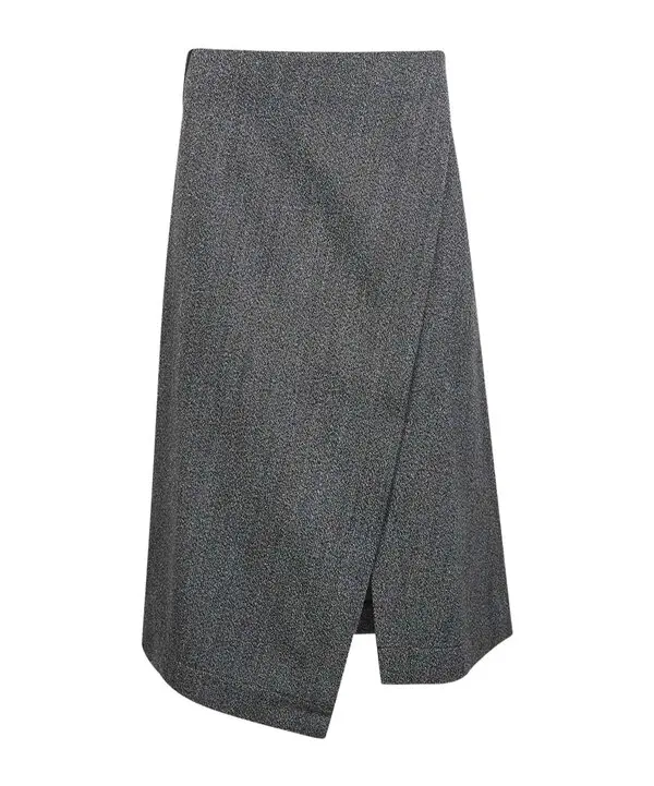Studio Nicholson Midi Skirt With Slit