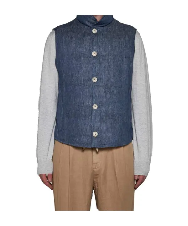 Brunello Cucinelli Padded Button-up Gilet