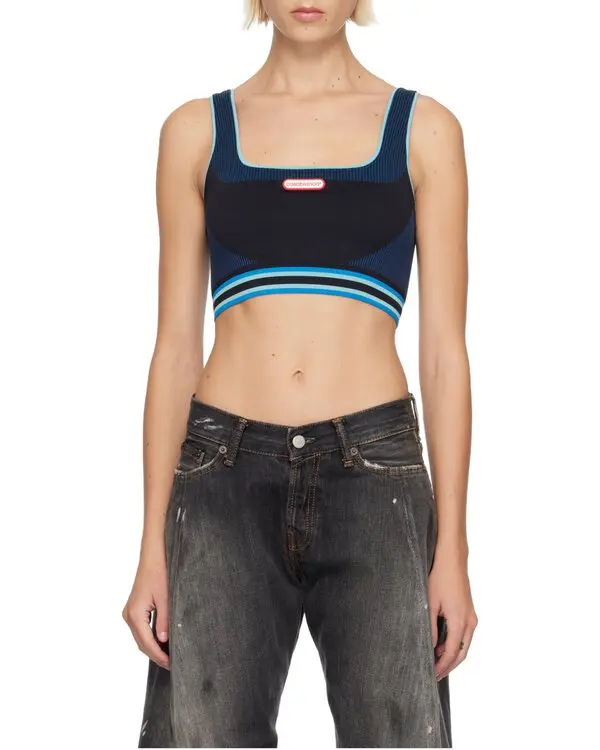 Casablanca Seamless Bandeau Knit Top