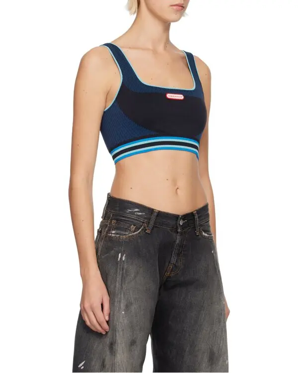 Casablanca Seamless Bandeau Knit Top