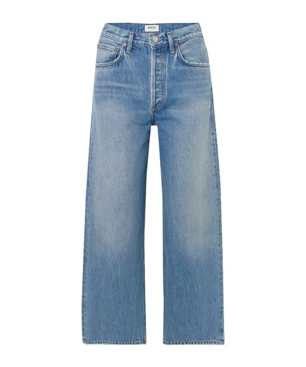 AGOLDE High-waist Wide-leg Denim Trousers