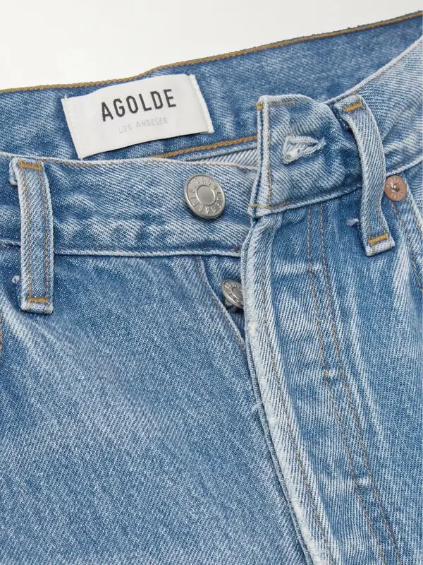 AGOLDE High-waist Wide-leg Denim Trousers