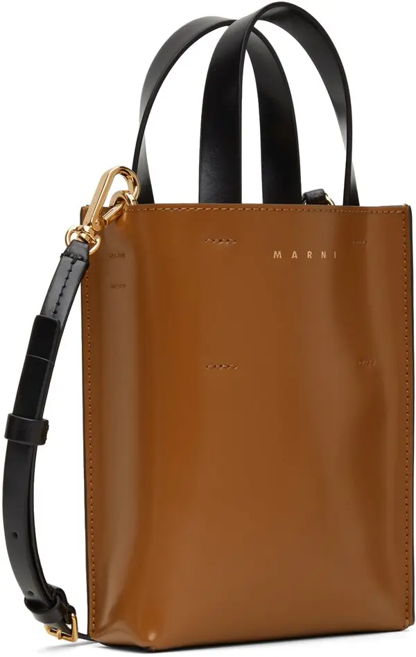Marni Museo Logo Nano Top Handle Bag