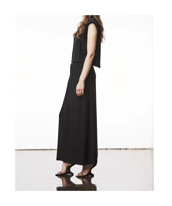 THOM KROM Sleeveless Pleated Shirt