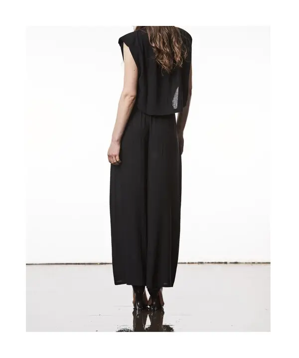 THOM KROM Sleeveless Pleated Shirt