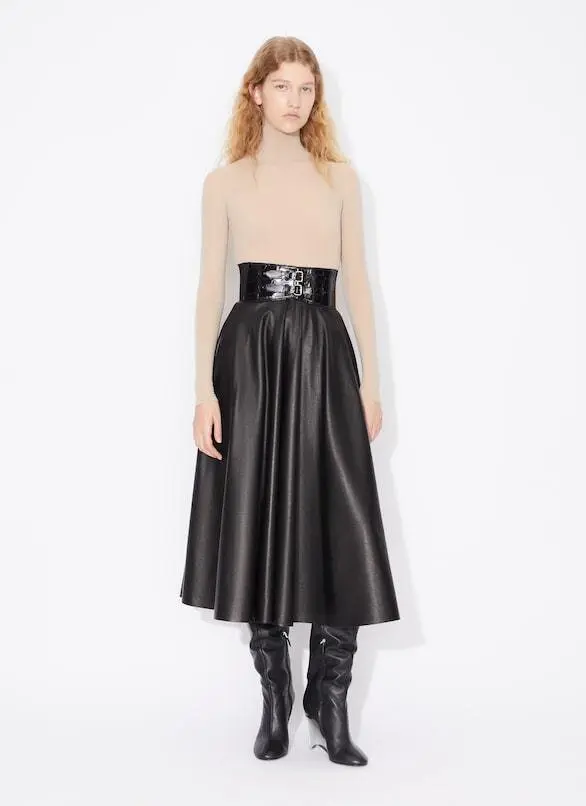 Alaïa Belted Skirt