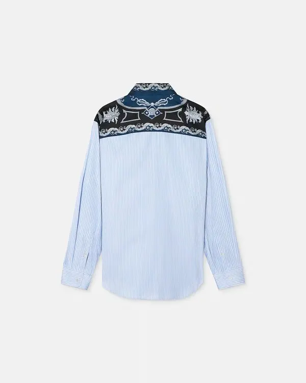 Versace Striped-print Shirt