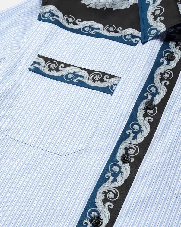 Versace Striped-print Shirt