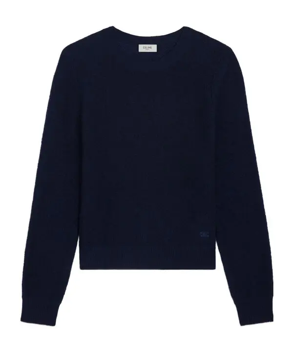 Celine Crewneck Sweater In Wool