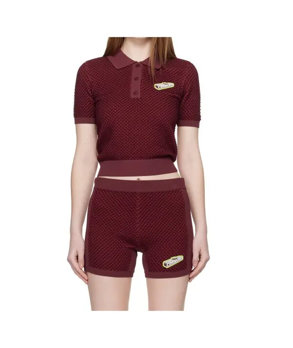 Casablanca Bubble Jacquard Polo Shirt