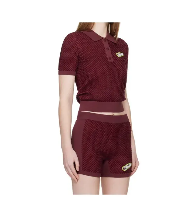 Casablanca Bubble Jacquard Polo Shirt