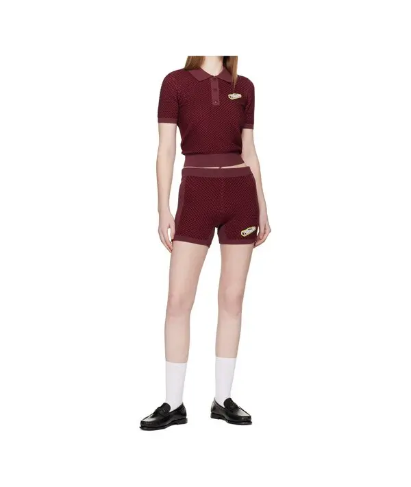 Casablanca Bubble Jacquard Polo Shirt