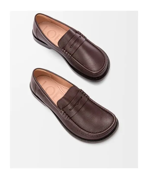 Loewe Campo Loafers - Black
