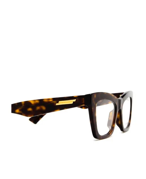 Bottega Veneta Cat Eye Frame Eyeglasses - Brown