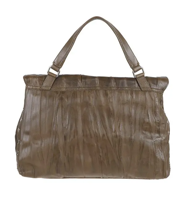 ZANELLATO Postina Pleated Medium Hand Bag