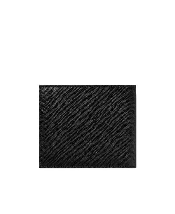 Montblanc Logo Patch Bi-fold Wallet - Black