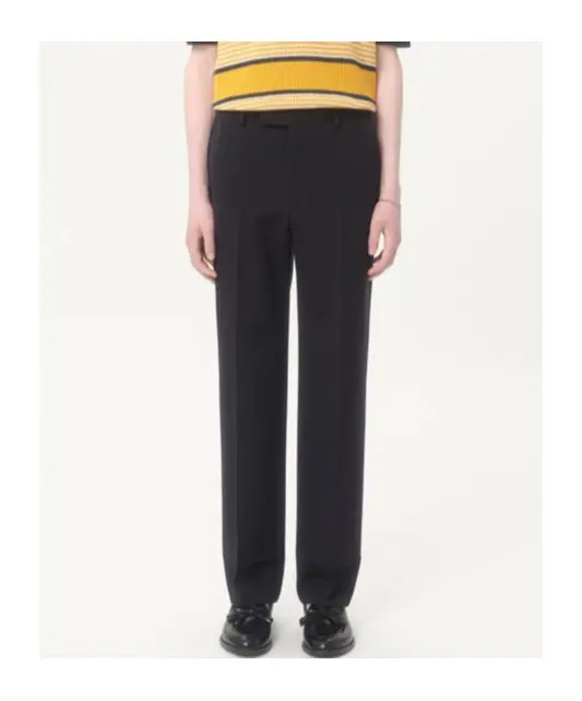 Valentino Garavani Pleated Tailored Trousers - Navy Blue
