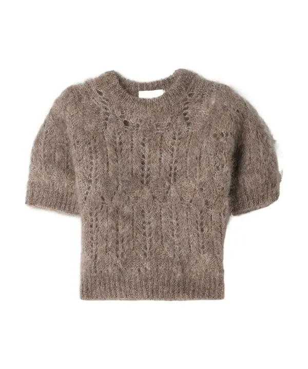 Citizens Of Humanity Openwork Knitwear With Short Sleeves