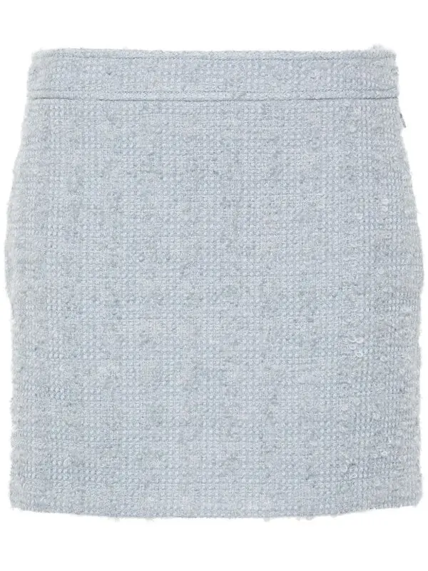 Gucci Mid-rise Tweed Mini Skirt
