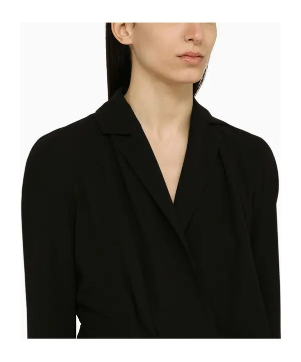 Dries Van Noten V-neck Cut-out Back Midi Dress