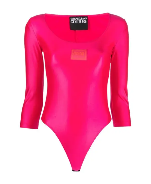 Versace Logo Patch Bodysuit