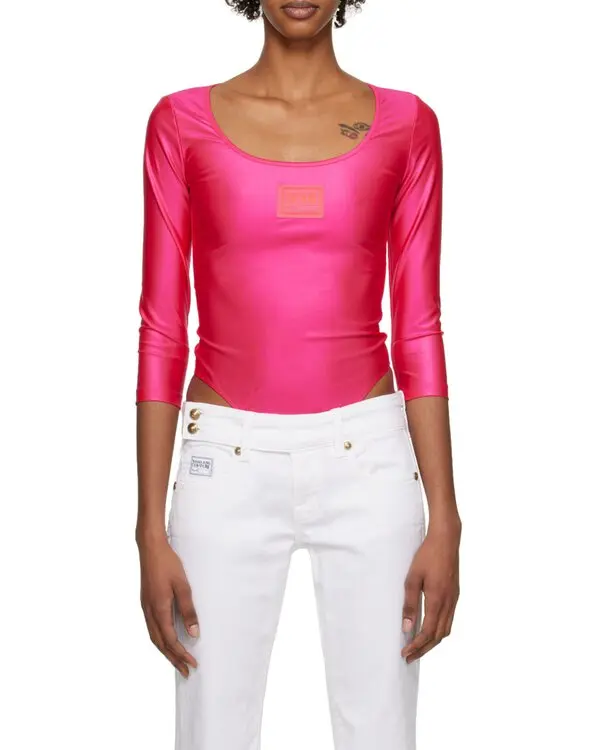 Versace Logo Patch Bodysuit