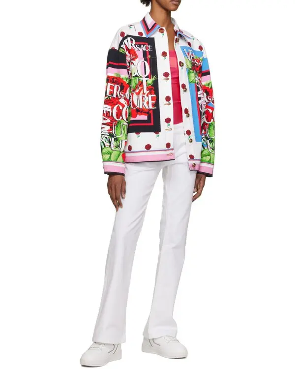 Versace Logo Patch Bodysuit