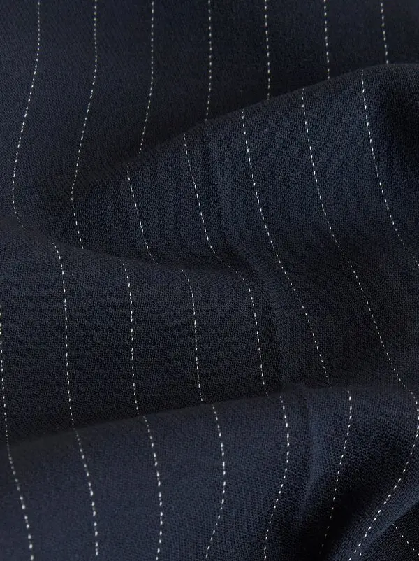 Etro Striped Tailored Trousers - Black