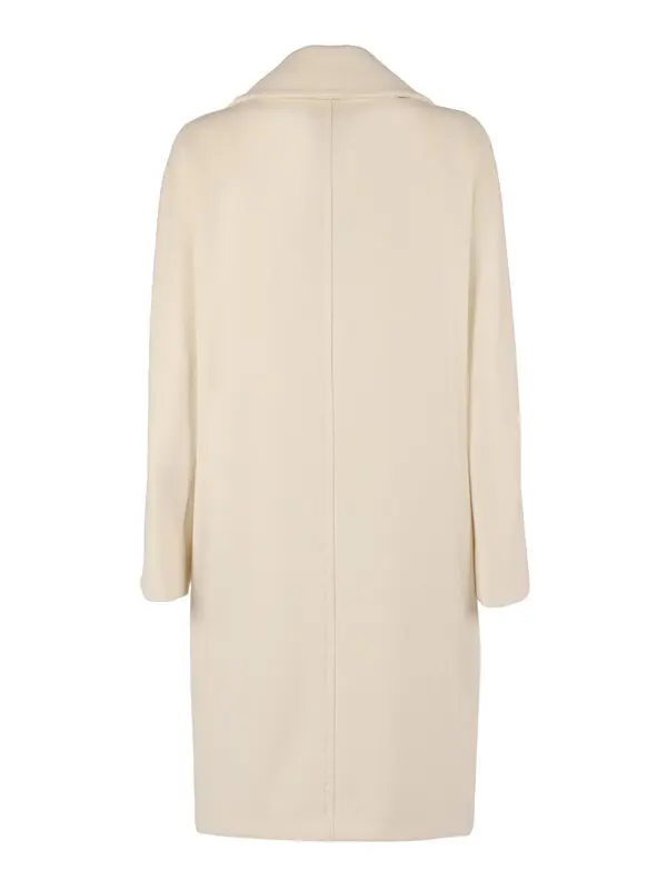 Max Mara Agenda Double-breasted Coat - White