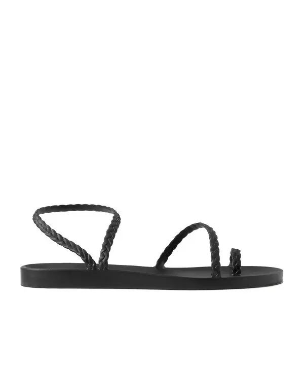 ANCIENT GREEK SANDALS Braided Rubber Thong Sandals