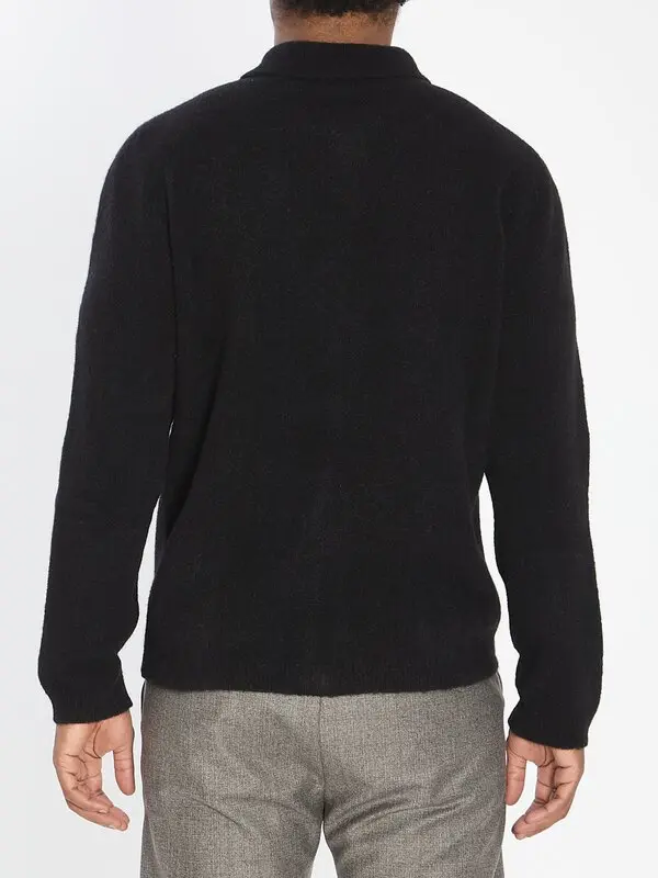 Barena Venezia Pointed-collar Knitted Cardigan