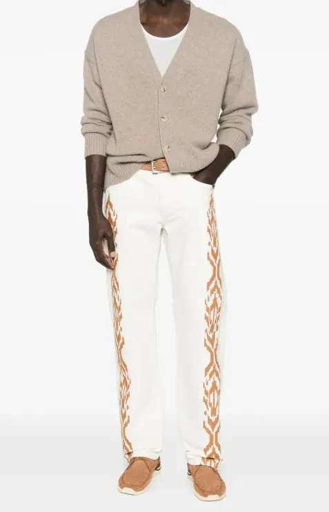 Isabel Marant Étoile Lewys Embroidered Pants - White