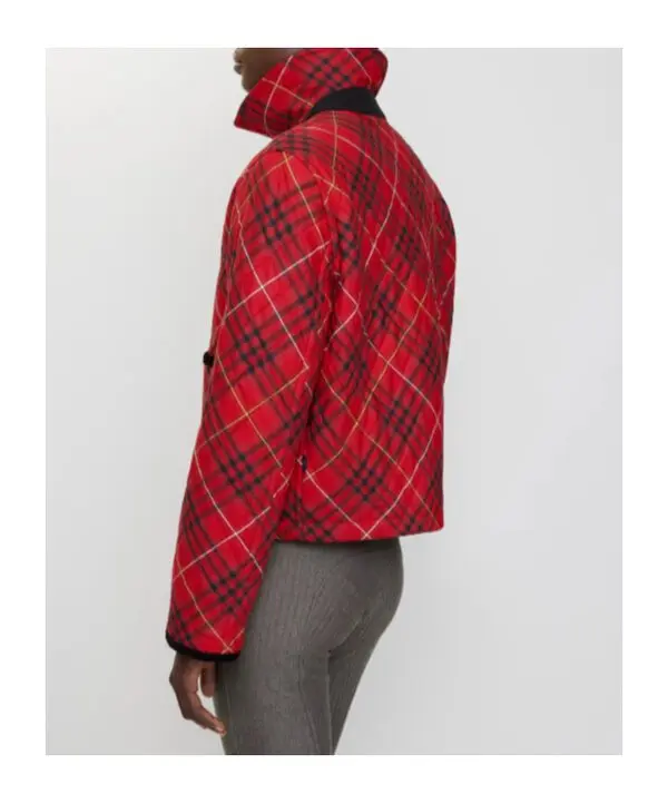 Burberry Checke Quilted Jacket