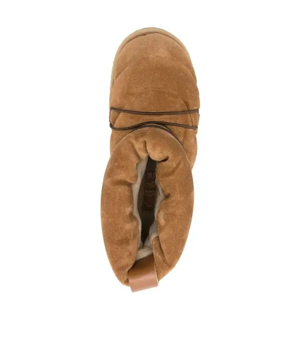 Isabel Marant Étoile Quilted Padded Ankle Boots - Brown