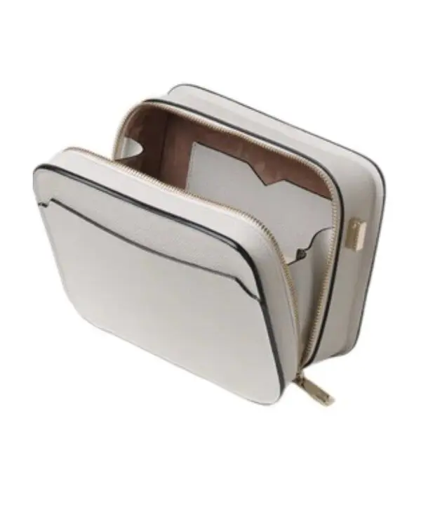 VALEXTRA Logo Shoulder Bag - Gray