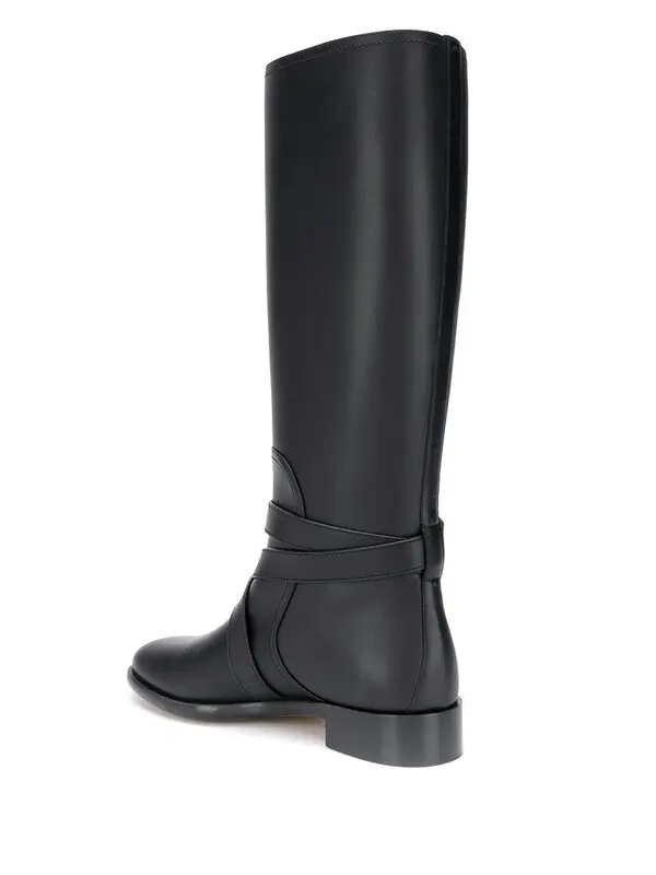FERRAGAMO Gancini Knee-high Boots