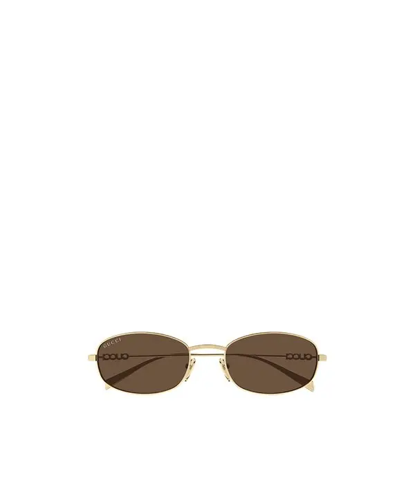 Gucci Gg1940s Oval Sunglasses - Brown